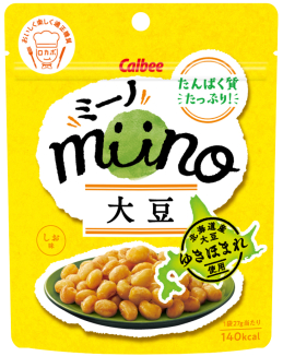miino（ミーノ） 大豆しお味｜カルビー