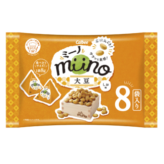 miino（ミーノ) 大豆しお味｜カルビー