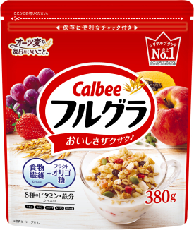 Frugra (Calbee original fruits & granola)｜Calbee