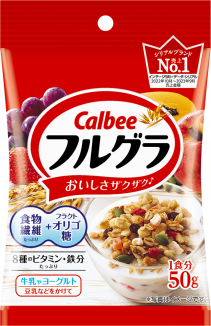 Frugra (Calbee original fruits & granola)｜Calbee